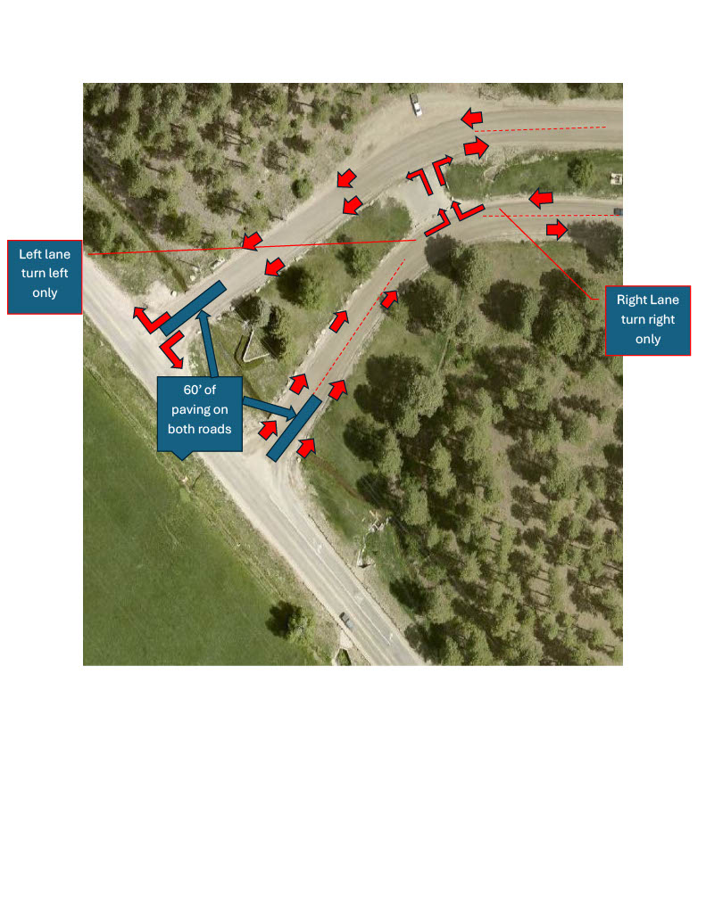PROPOSED Entrance Paving Project | Forest Lakes Metro District, Colorado